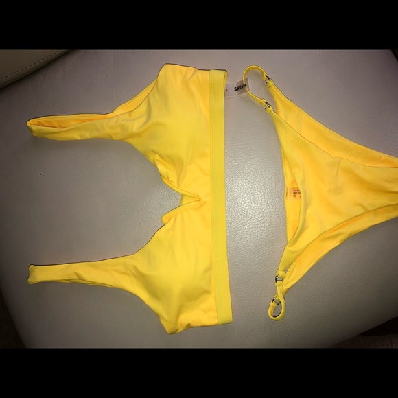 SHEIN | Swim | Yellow Bikini | Poshmark